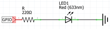 Blinking LED on Raspberry Pi using C | ADMFactory