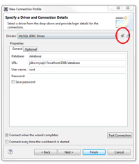 Configure database connection in Eclipse | ADMFactory