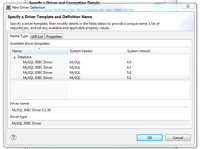 Configure database connection in Eclipse | ADMFactory