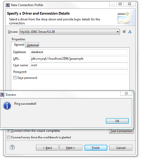 Configure database connection in Eclipse | ADMFactory