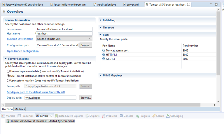 How To Configure Tomcat With Eclipse Admfactory