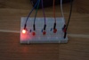 Flowing LED on RaspberryPi using Python | ADMFactory