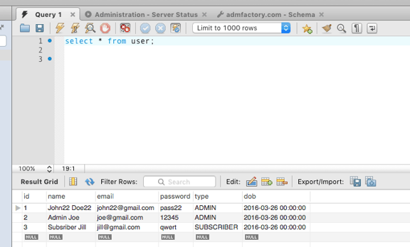 How To Update A Record Using Jdbc Preparedstatement Admfactory 9123