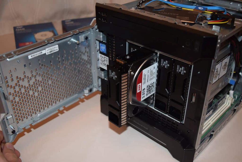 HP Microserver Gen8 - Install SSD in ODD slot | ADMFactory