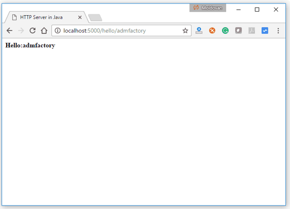 How to create tiny HTTP server in Java | ADMFactory